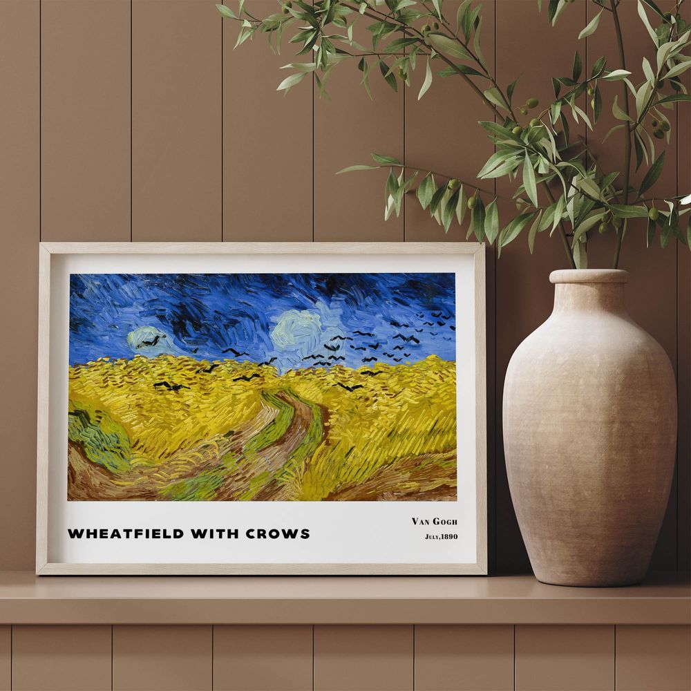 Wheatfield with Crows by Van Gogh : VeeArt