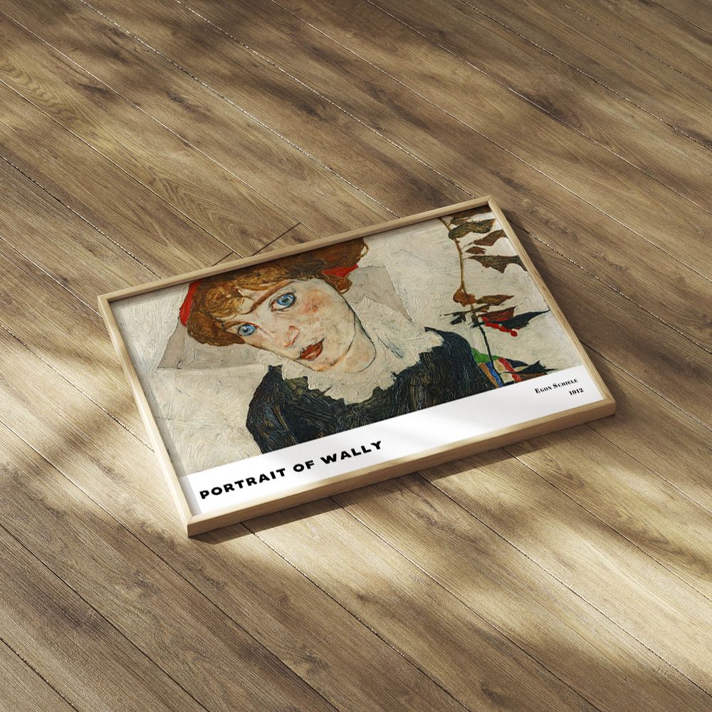 Portrait of Wally by Egon Schiele : VeeArt