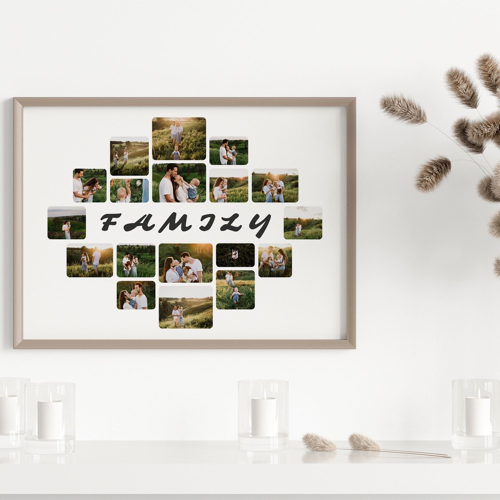 Heartfelt Family Photo Collage Ideas | Custom Prints in Brisbane